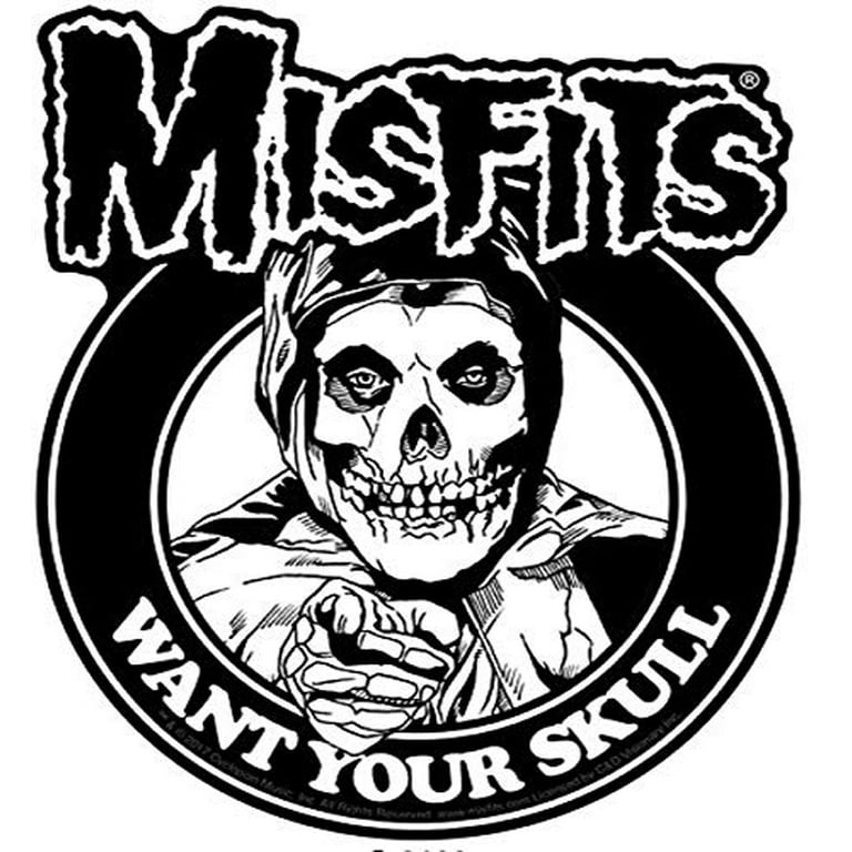 Misfits Skull Vector