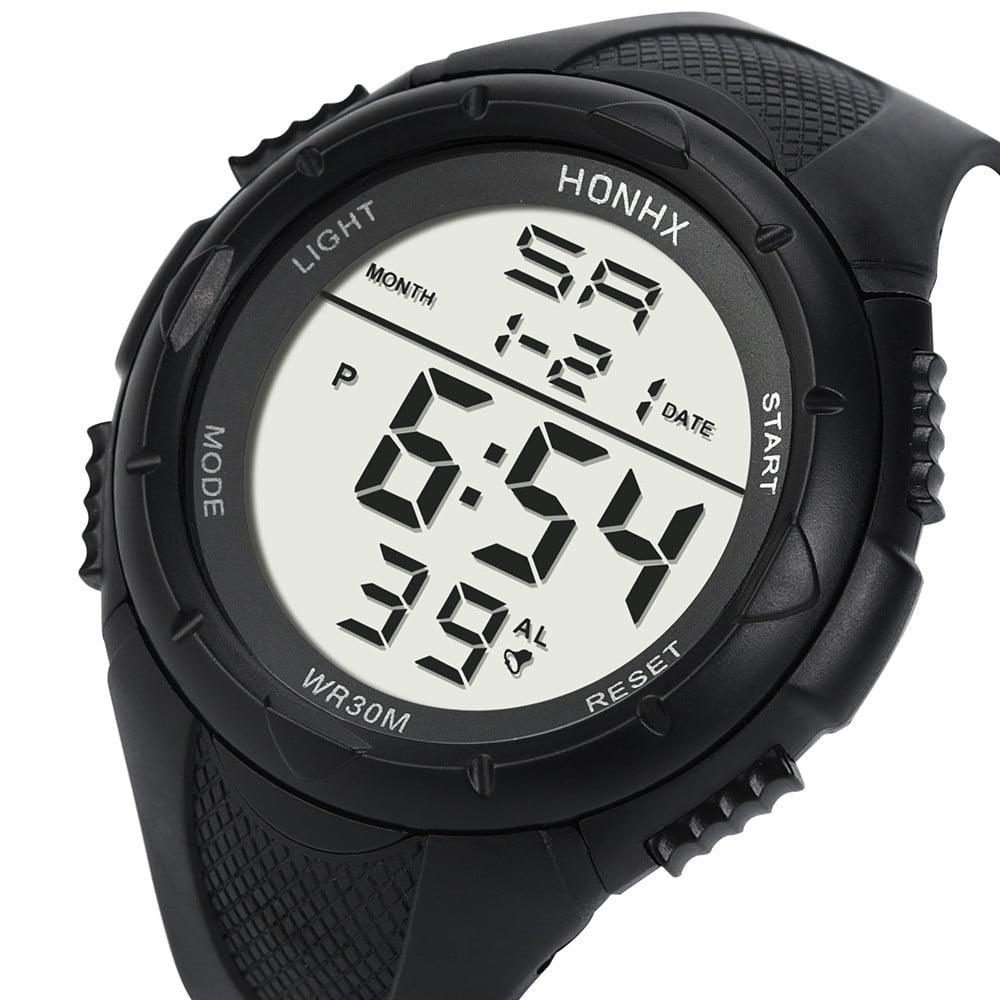 Click here for Unbranded Fashion Mens Led Digital Alarm Sport Wat... prices