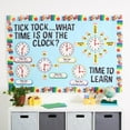 Eureka Telling Time Bulletin Board Set - Walmart.com