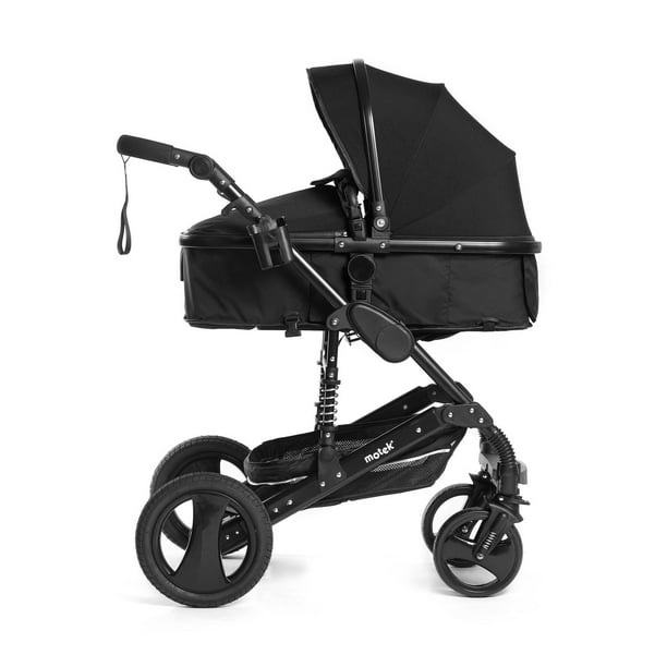 Carriola de Paseo Bebe Motek Dancy Pro 2 en 1 Bambineto Aluminio negro ...