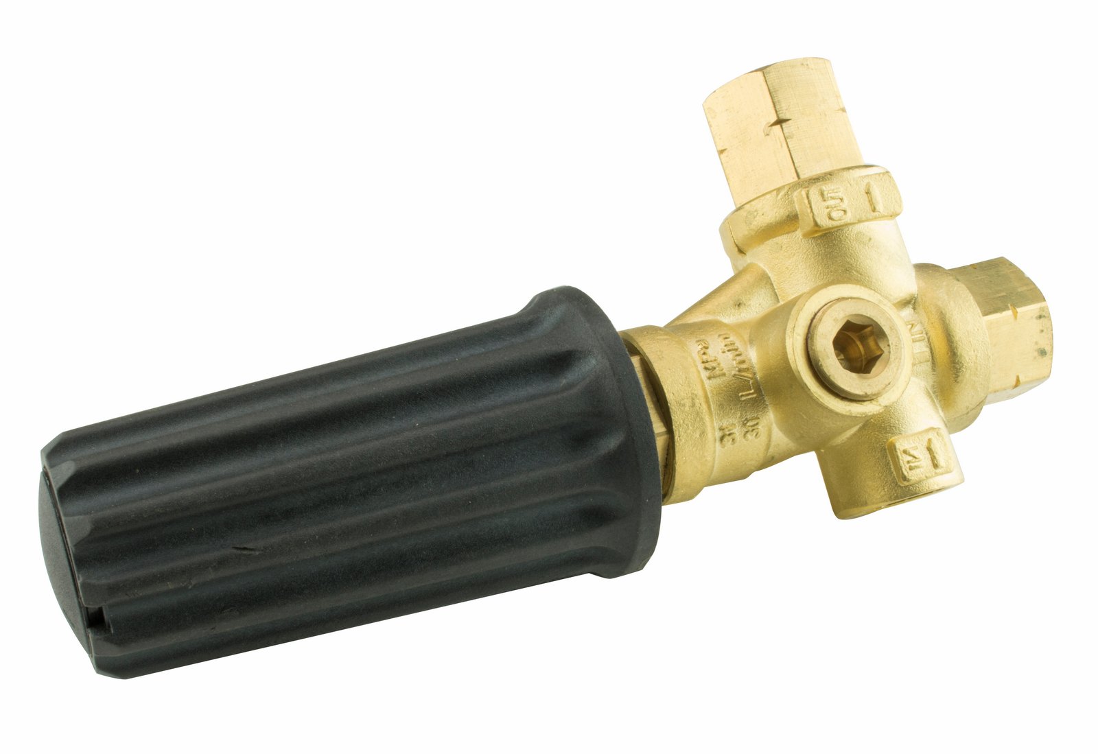 Erie Tools Heavy-Duty Thread-On 5,000 PSI External Bypass Regulator ...