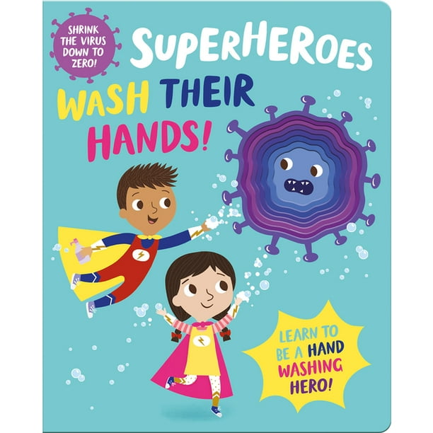 I'm a Super Toddler!: Superheroes Wash Their Hands! (Board book ...