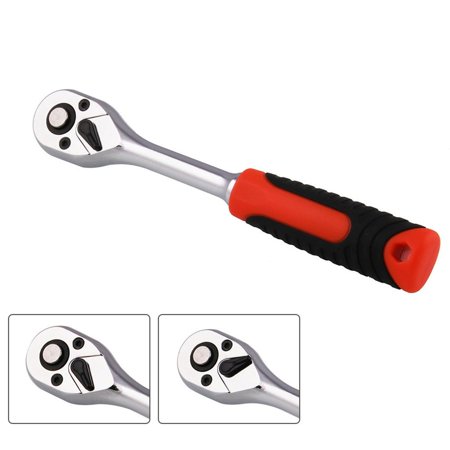 SP011 Chrome Vanadium Steel 1/2" Drive Socket Ratchet Wrench 10" Quick ...