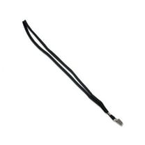 Advantus Deluxe Lanyards, Clip Style, 36" Long, Black, 24/Box -AVT75401 ...
