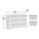 Sauder Palladia Dresser, Select Cherry Finish - Walmart.com
