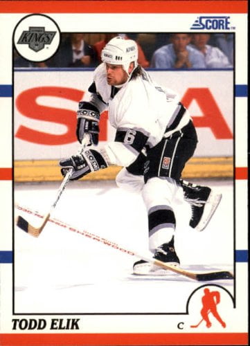 1990-91 Score #297 Todd Elik RC NHL Hockey Trading Card - Walmart.com