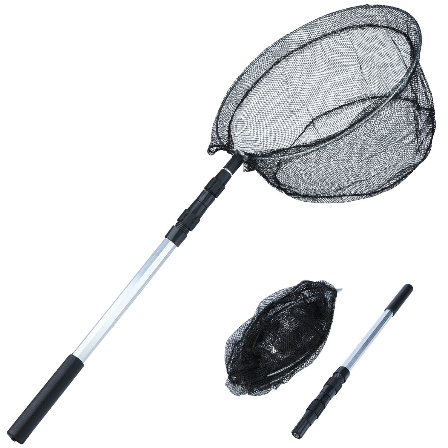 Sougayilang 65/95/112/150Cm Retractable Fishing Net Telescopic Foldable ...