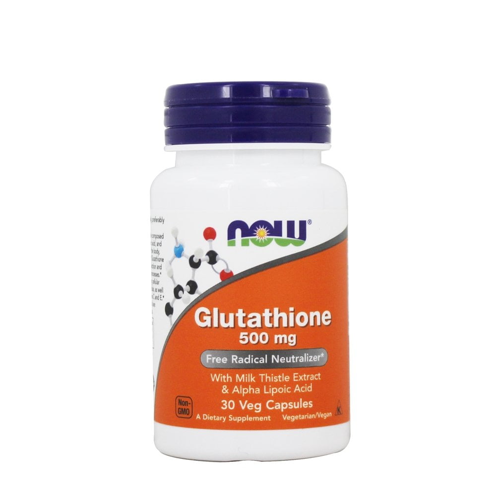 Glutathione, 500 mg, 30 Veg Capsules - Walmart.com - Walmart.com
