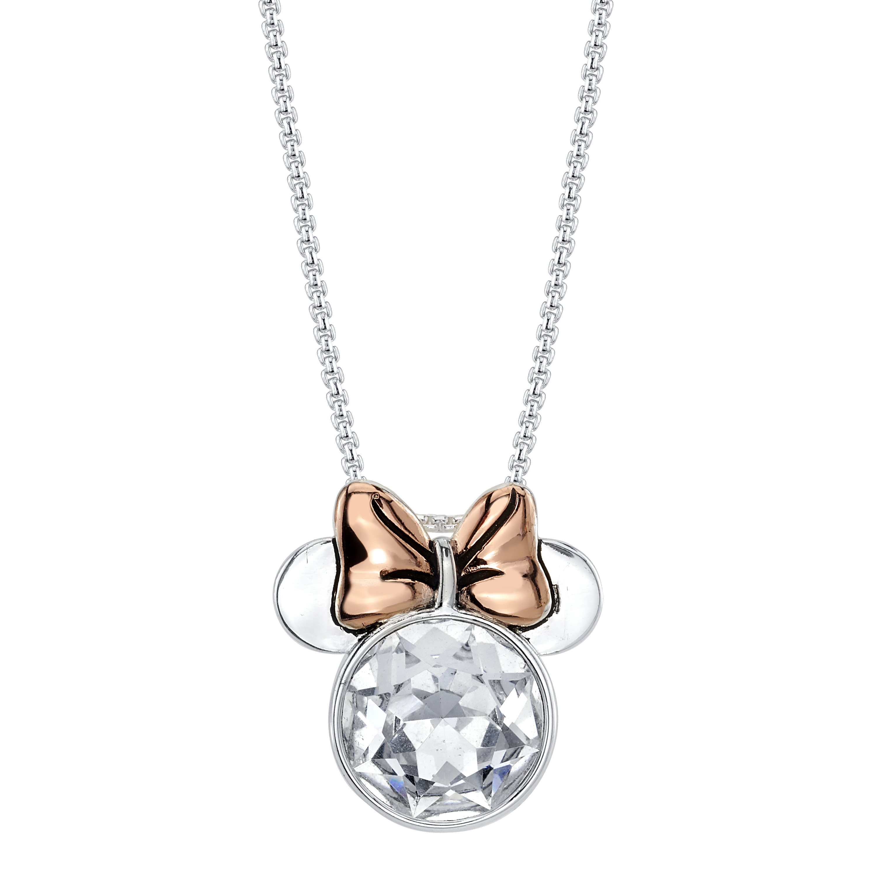 Disney Disney 14KT Gold Flash Plated Crystal Minnie Mouse Pendant disney-disney-14kt-gold-flash-plated-crystal-minnie-mouse-pendant