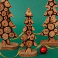 Holiday Wood Pine Tree Tabletop Set - Walmart.com