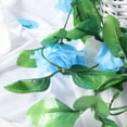 Raindrops 1Set Floral Vines Simulated Rose Silk Flower Garlands for ...