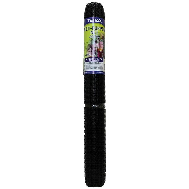 Tenax 2A090059 Muti-Purpose Multipurpose Net, 4' x 50', Black - Walmart.com