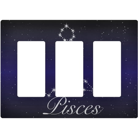 Pisces Zodiac Constellation Astrology Fish Sign Horoscope Blue Starry ...