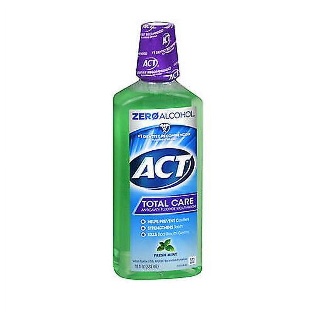Act Anticavity Fluoride Mouth Rinse Alcohol Free, Fresh Mint 18 oz ...