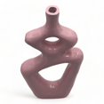 12 inch Pink Decorative Metal Flower Vase by 90210 Kitchen and Bath ...