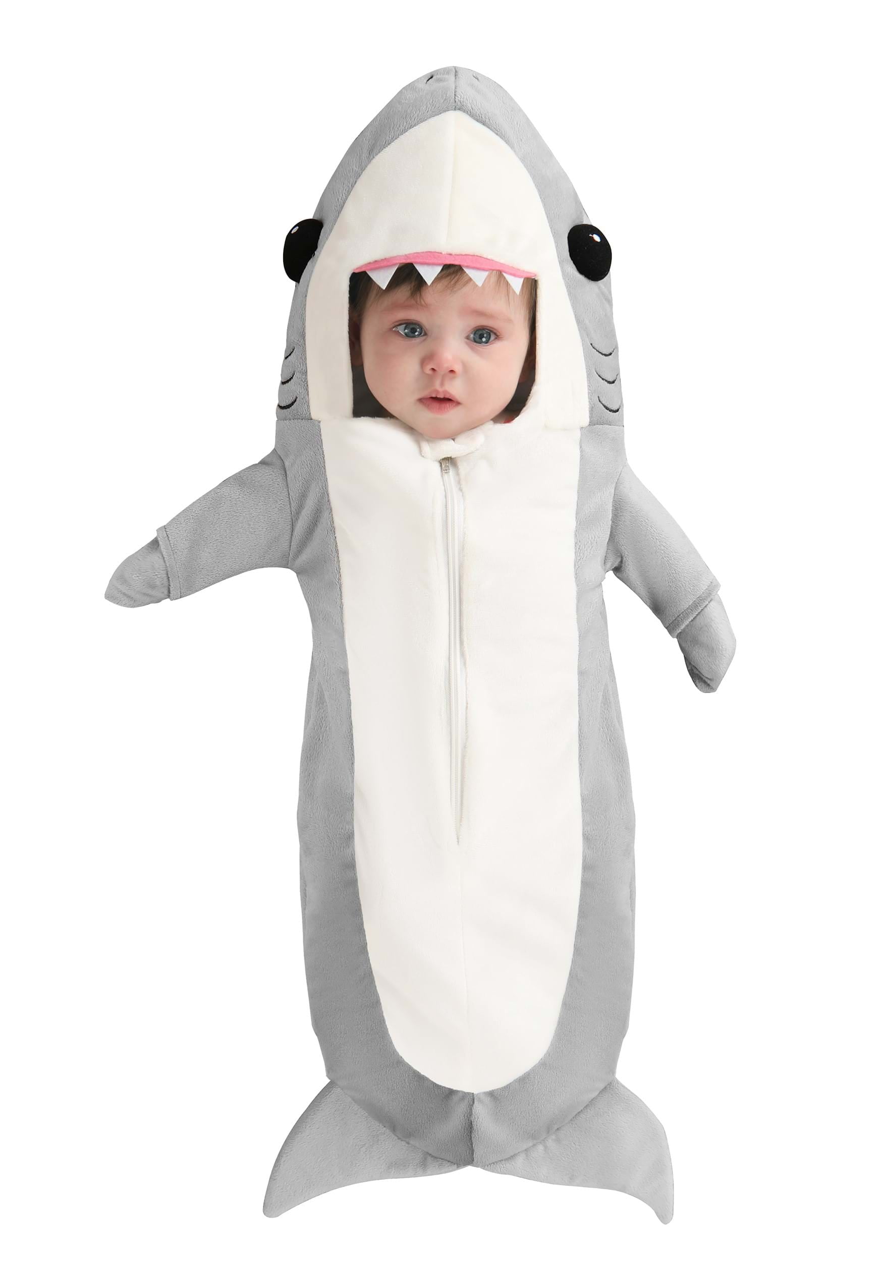Infant Swimming Shark Bunting Costume - Walmart.com