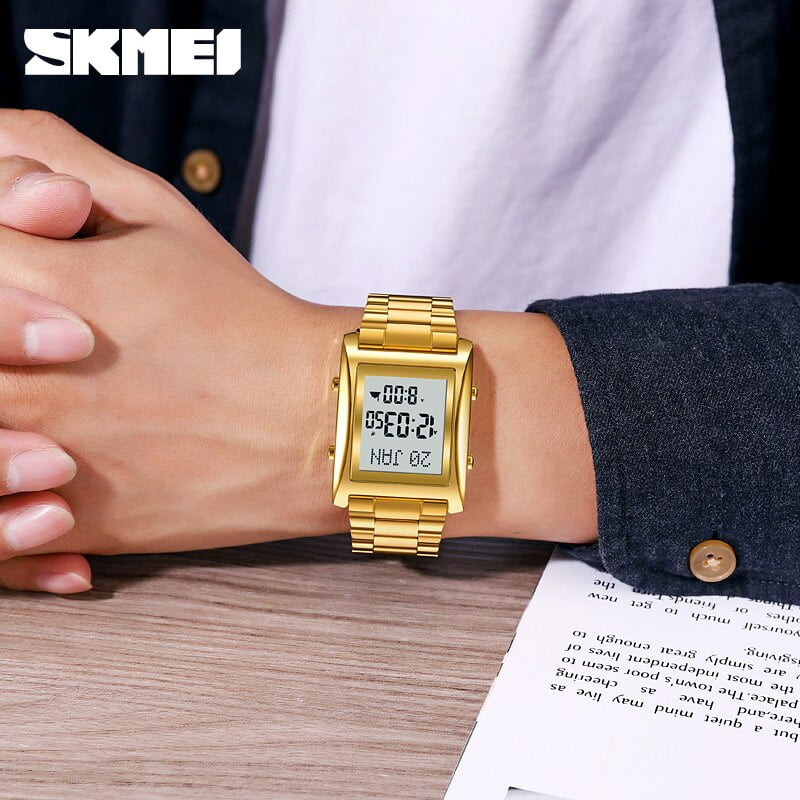 Buy Azan Watch for Muslim Prayer with Qibla Compass Islam Al Harameen ...