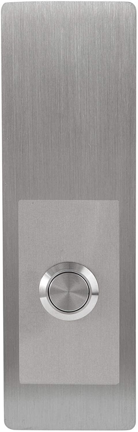 MSH Modern Stainless Hardware Model R5 Stainless Steel Doorbell Button ...