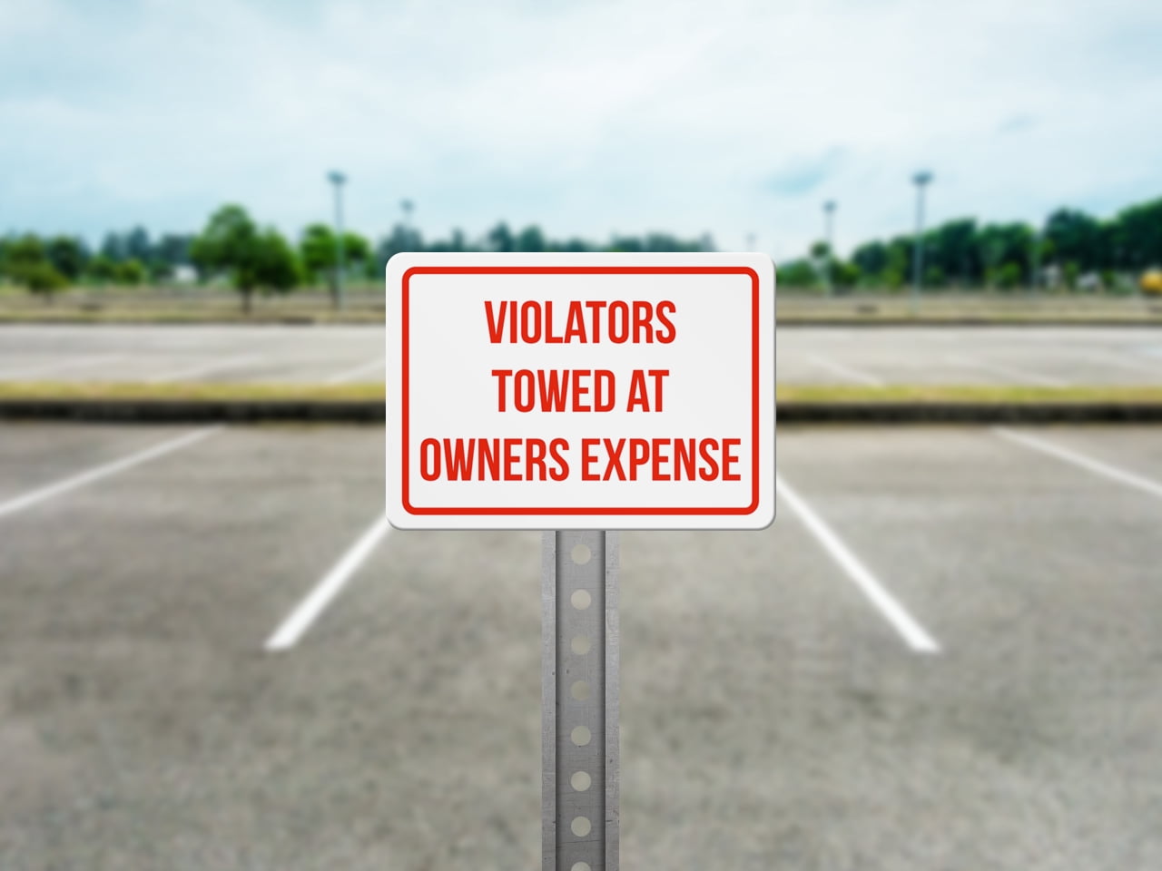 iCandy Products Inc Violators Towed at Owners Expense No Parking ...