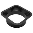 1pc Duct Connector Square Flange 100-300mm ABS Plastic Pipe Flange Tube ...