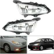 Fog Light Pair Upgrade Kit Black Bezel Accessory Lamp Fits 2012-2021 ...