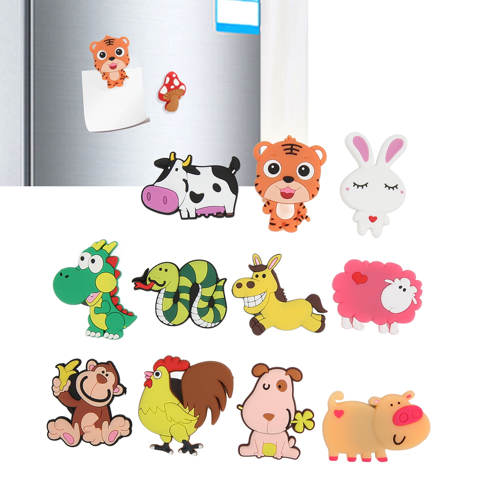 Click here for Spptty Fridge Magnet Kids 11pcs Fridge Animal Magn... prices