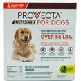 Provecta Advanced Flea and Tick Drops for Dogs Over 55 lb, Kills and ...