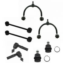 TRQ 8pc Suspension Kit Control Arms Sway Bar End Links Tie Rods for ...