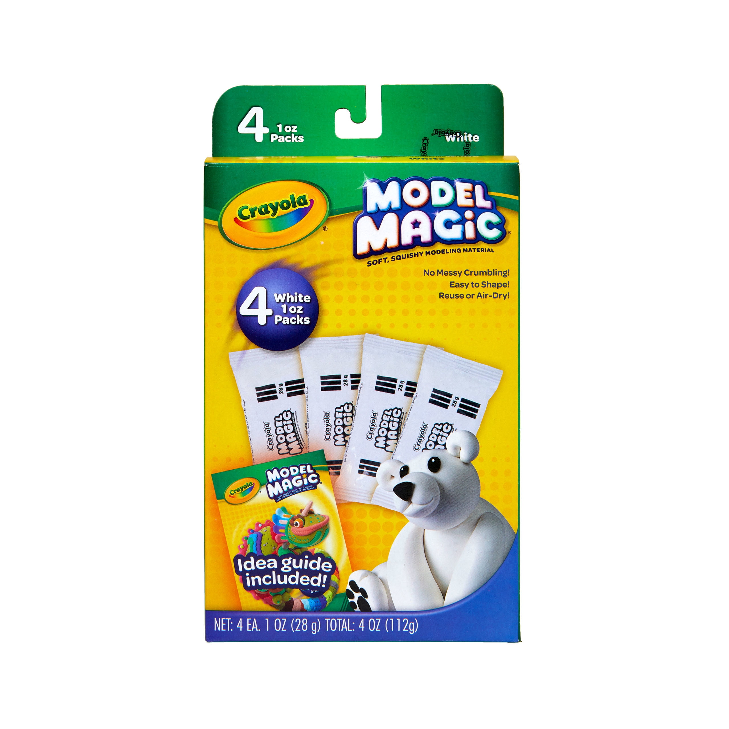 Crayola Model Magic White Modeling Dough, Beginner Child - Walmart.com