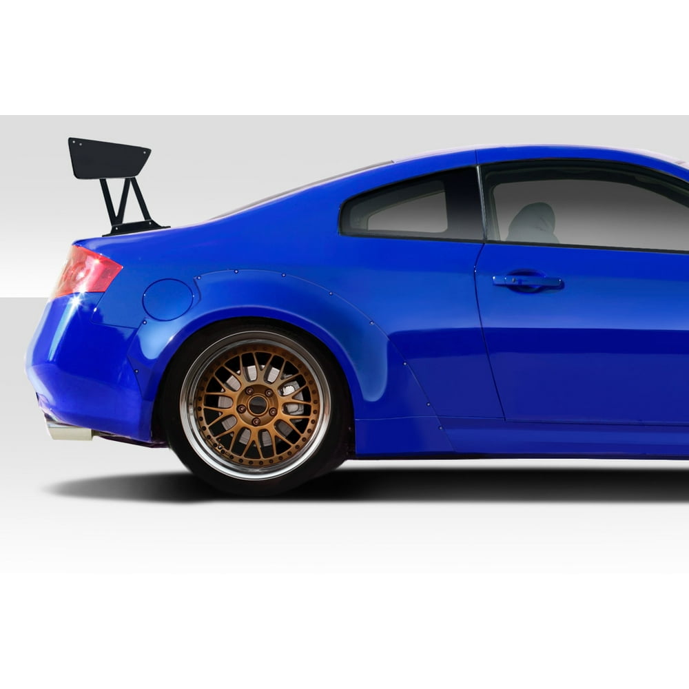 2003-2007 Infiniti G Coupe G35 Duraflex Circuit 75mm Rear Fender Flares ...