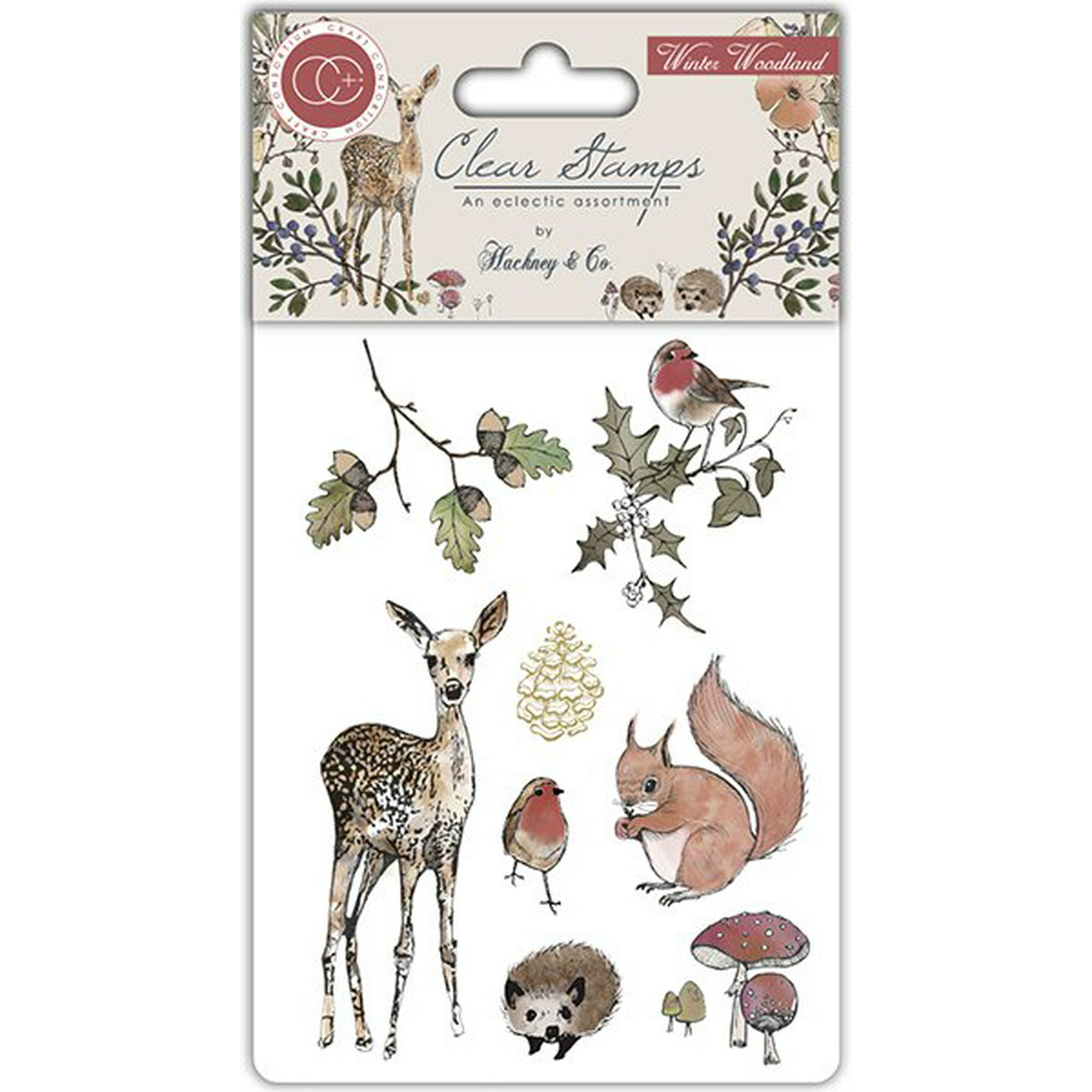 Click here for Craft Consortium A5 Winter Wonderland Clear Stamps... prices