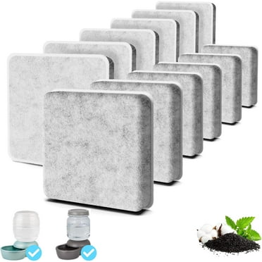 Dogit Fresh & Clear Drinking Fountain, Elevated Dog Water Dispenser ...