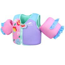 Life jackets for kids, Pool Floats Swim Vest Kids Jacket for 2-6, Arm ...