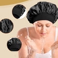 Soft Satins Bonnet for Women Ajustable Elasticity Bands Silk Bonnet for ...