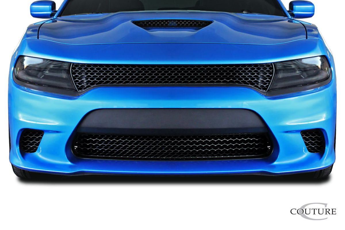 2015-2021 Dodge Charger Couture Polyurethane Hellcat Look Front Bumper ...