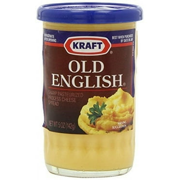 Kraft Cheese Spread, Old English, 5 Oz Jars, Pack of 4 - Walmart.com