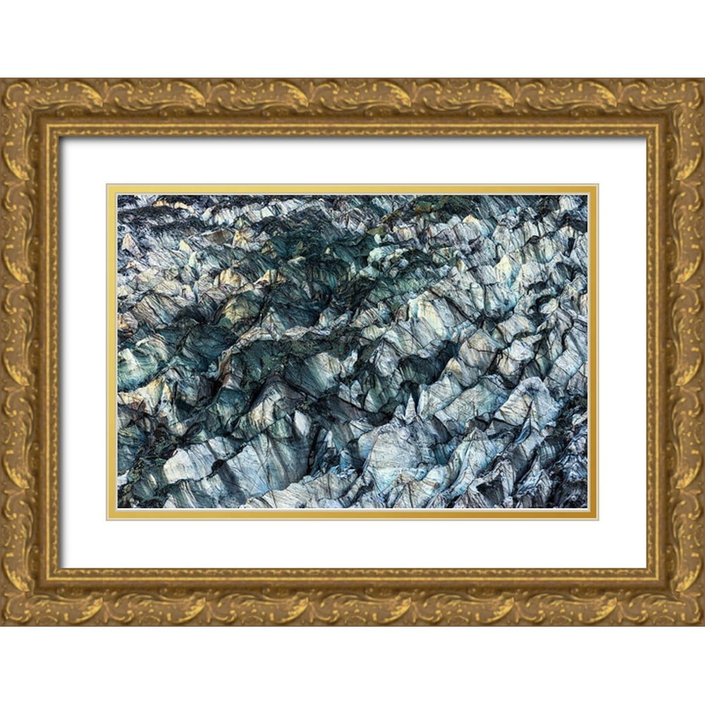 Kowit.Lee 14x11 Gold Ornate Wood Framed with Double Matting Museum Art ...