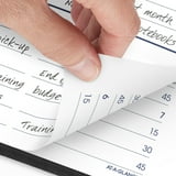 AT-A-GLANCE DayMinder 2025 Daily Appointment Book Planner Black Small 5 ...