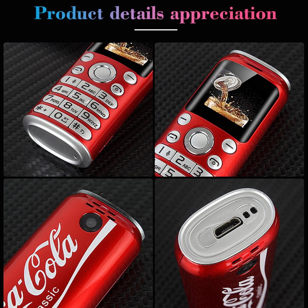 Mini cola shape Cellphone Fsmart SATREND K8 BT dialer Dual SIM card ...