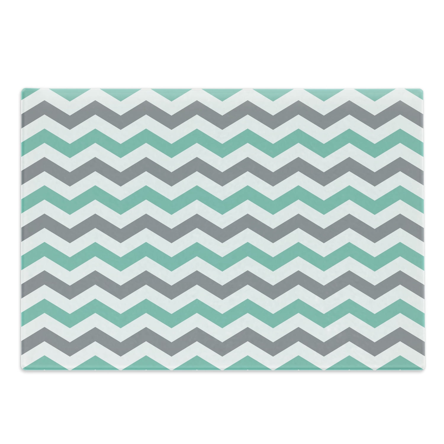 Chevron Cutting Board, Chevron Pattern Geometric Wavy Zigzag ...