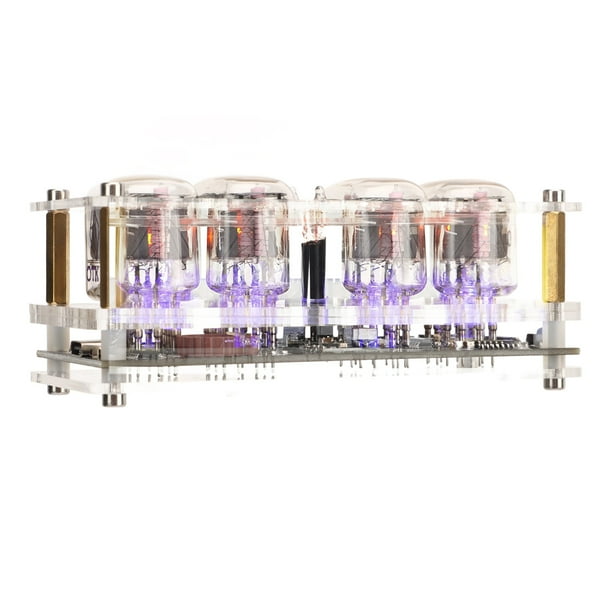 Vintage Retro Tube Clock,Tube Clock Glow Tubes Tube Digital Clock Glow ...