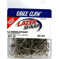 Eagle Claw Lazer Sharp Hook - Walmart.com
