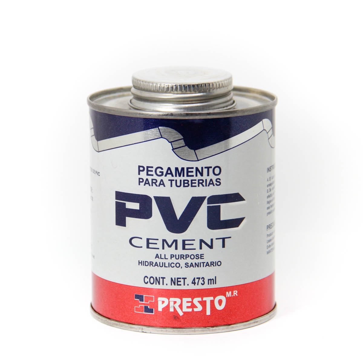 Pegamento Para Tuberias PVC Cement Presto 473ML | Bodega Aurrera en línea