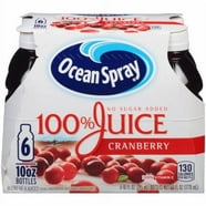 Ocean Spray Aseptic Juice Boxes, Cranberry, 4.2oz, 40/Carton - Walmart.com