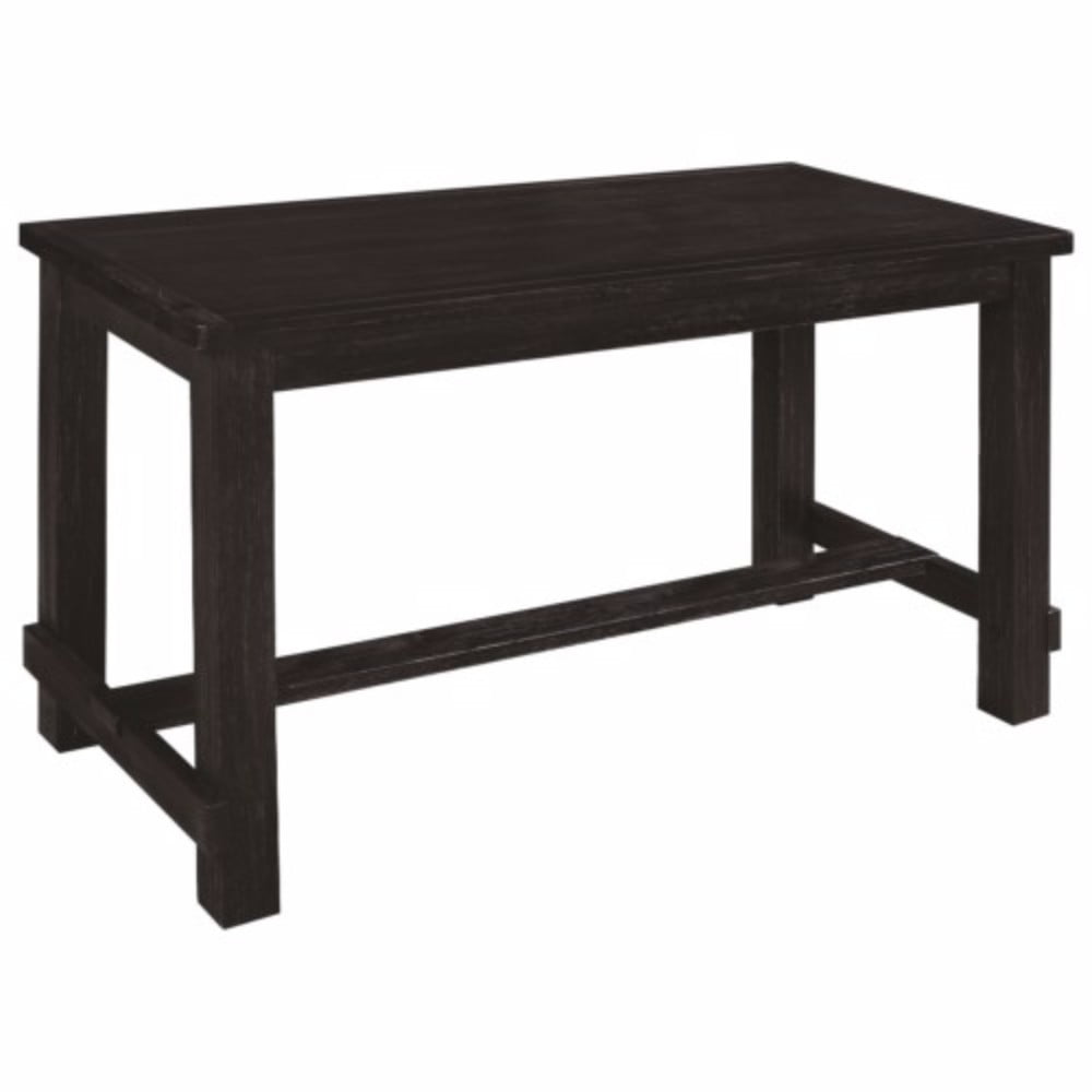 Traditional Style Wooden Bar Table, Black - Walmart.com