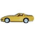 #6575 AMT/ERTL 1992 Chevy Corvette ZR1 Yellow 1/25 Scale Plastic Promo ...