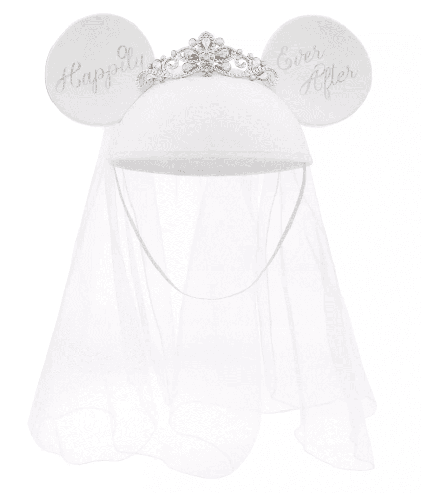 Disney Minnie Mouse Bride Ear Hat New With Tag - Walmart.com