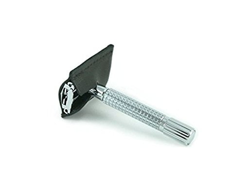 Leather Double Edge Razor - Protective Sleeve Case - Fits All Safety ...