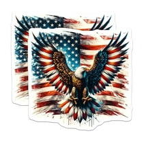 (2 Pack) Trump American Flag Magnets - Trump 2024 Magnet - Trump for ...