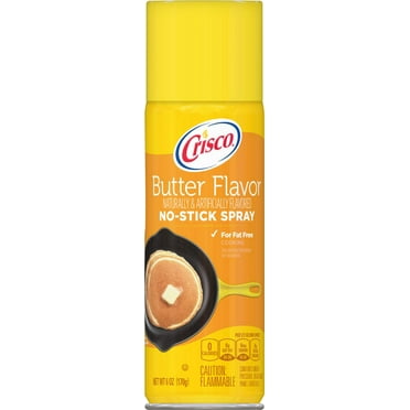 PAM Butter Flavor Cooking Spray, Canola Oil Nonstick Cooking & Baking ...